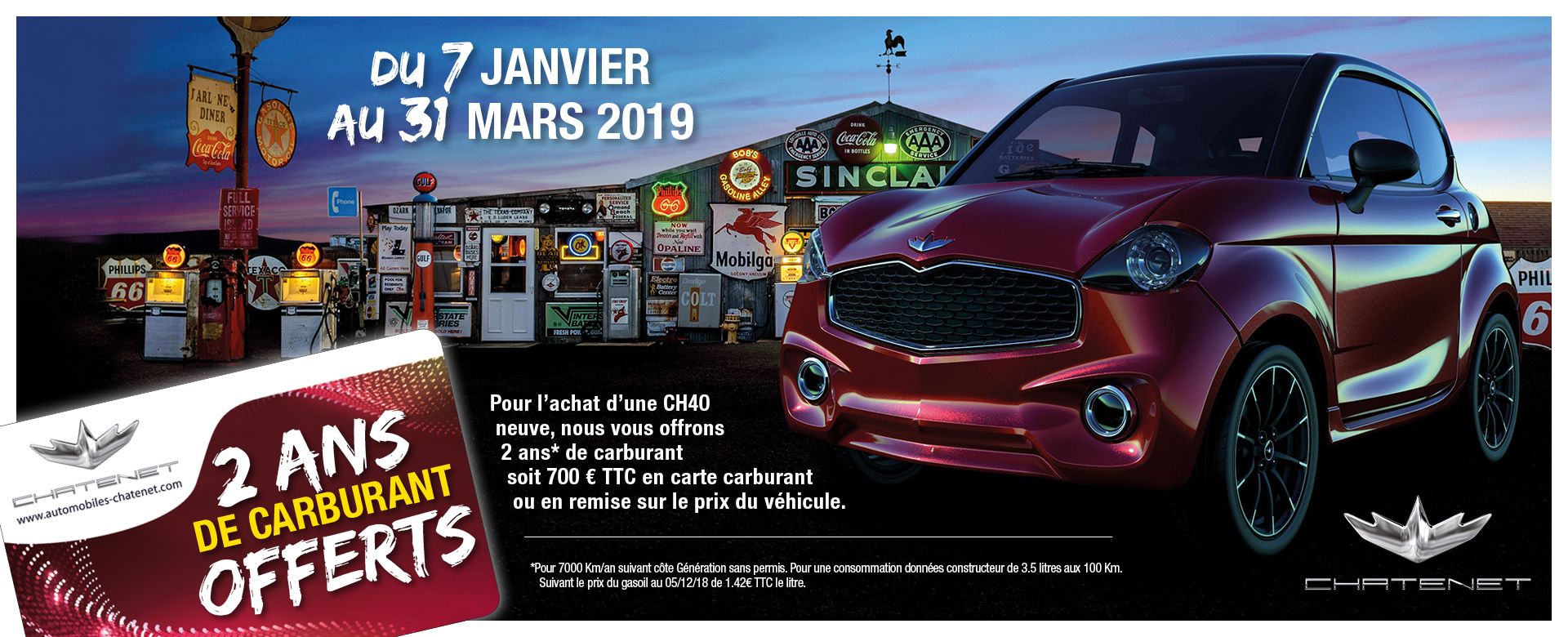 Voitures sans permis Automobiles Chatenet